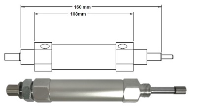 ASSY, CYLINDER, HEAVY DUTY, 1in STROKE | Gerber Technology eStore