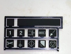 KEYBOARD, SILKSCREEN (SHEET OF 2) | Gerber Technology eStore