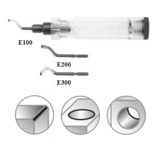 DEBURRING KIT W/ HANDLE 1 ''SLOT EDGE CLEANER'' | DME eSTORE