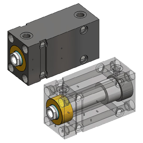 AHP BLOCK CYLINDER BZ 500 25/16 78 201 100 PP KBC | DME eSTORE