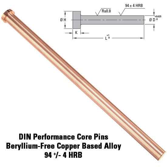 CRP-ECS-100-0100 - Metric Performance Core Pins -DIN | DME eSTORE