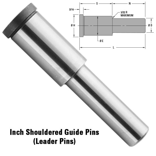 D3723GL - Inch Shouldered Leader Pin | DME eSTORE