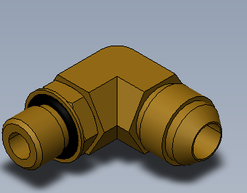 ELBOW 90°1/2 JICX3/8STRT ORING | Schwarze eStore