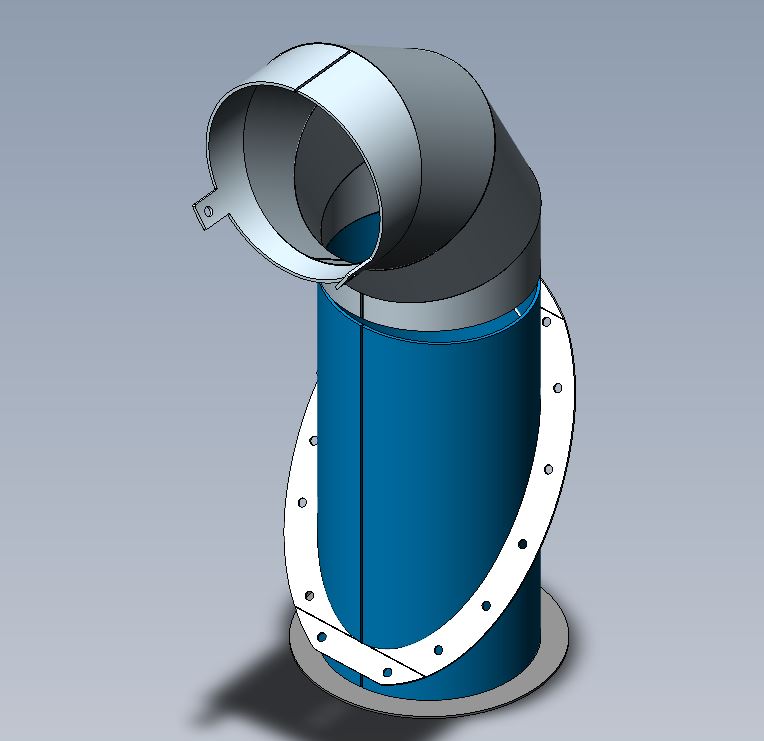 INTAKE TUBE, HOPPER | Schwarze eStore