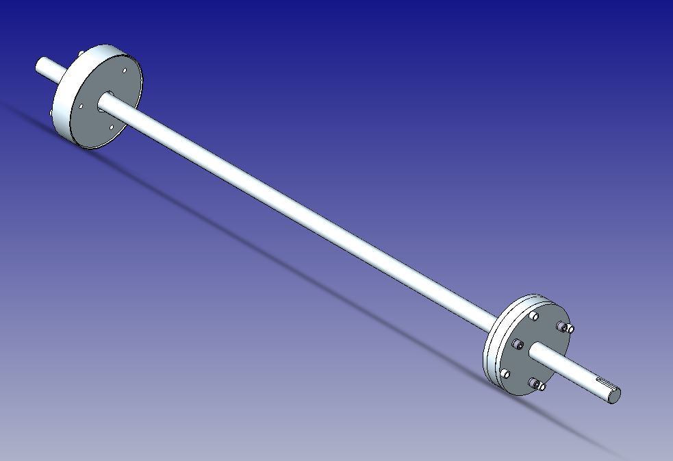MAIN BROOM SHAFT, M6 | Schwarze eStore