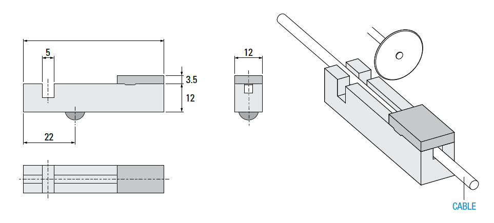 Shaft Cutting Jig FR | DME eSTORE