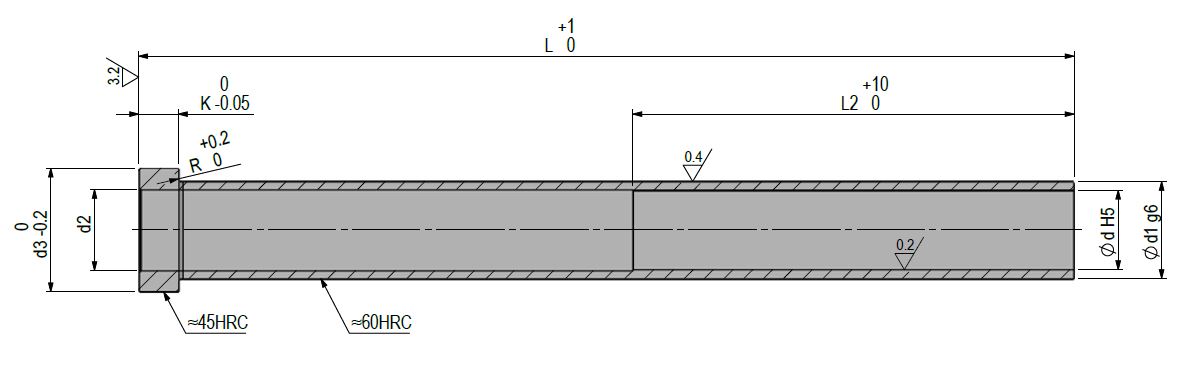 KSS 1,5 X 3 X 75 Stepless ej_sleeve | DME eSTORE