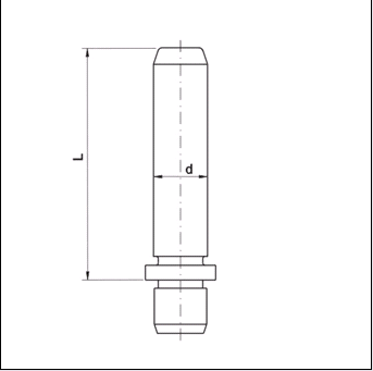 Guide pin - demountable 40mm x 180mm | DME eSTORE