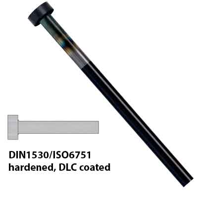 Ejector pin AH DLC Coated, 3,0x400 | DME eSTORE