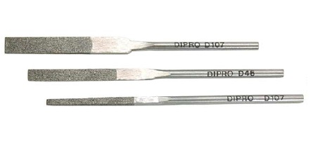 Conical Diamond machine files set of 6 pcs | DME eSTORE