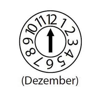 MCB 04 / 1-12 Date Stamp Long Front Rem. | DME eSTORE