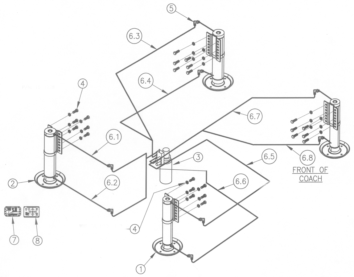 LEVELER- HYD SYS 4PT AUTO /PWR L10-2076 | REV Parts Store